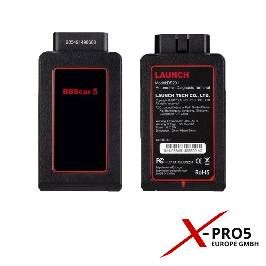 Diagnostics with Launch X431 DBScar5 Bluetooth Adapter - XPRO5